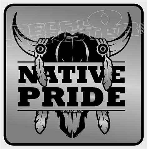Native Pride Decal Sticker