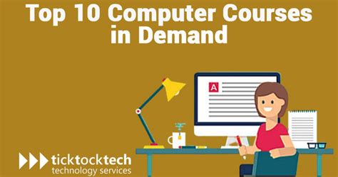 Top 10 Computer Courses And Skills In Demand Ticktocktech