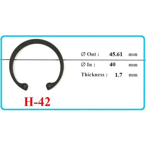 Tabel Ukuran Snap Ring 44 Koleksi Gambar