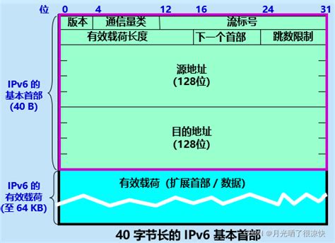 第四章网络层：45ipv6ipv6数据报的一般形式 Csdn博客