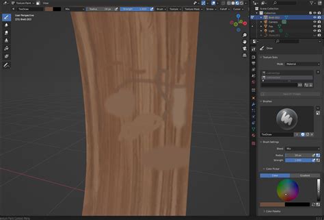 Paint On A Texture Not True To Colour Materials And Textures Blender Artists Community