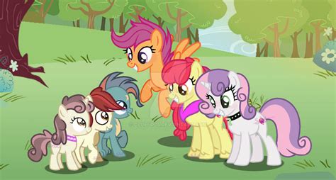 Cutie Mark Crusaders Ng Mlpfim By Cloefo05 On Deviantart