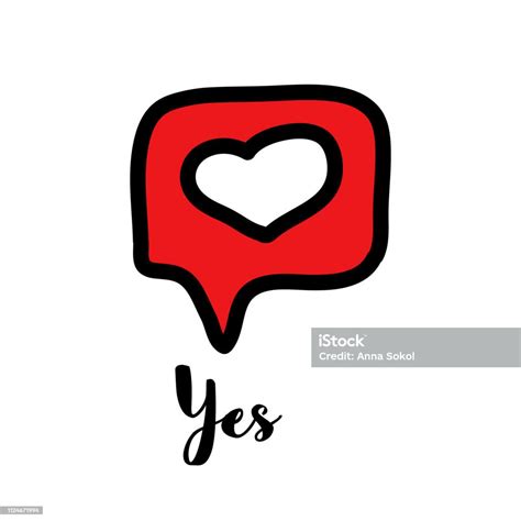 귀여운 하트 메시지 기호 손으로 그린 그림 낙서 해피 발렌타인 데 두의 일 개념 개념에 대한 스톡 벡터 아트 및 기타 이미지 개념 귀여운 그리기 Istock