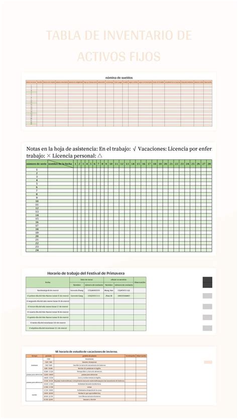 Plantillas Tabla De Inventario Para Excel Gratis Y Hojas De Cálculo De