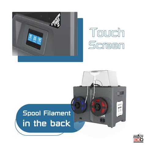 Flashforge Creator Pro2 สองหัวฉีดอิสระ 3dd Digital Fabrication เครื่องพิมพ์3มิติ สแกนเนอร์ เลเซอร์