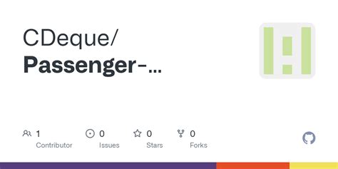 Github Cdequepassenger Counter