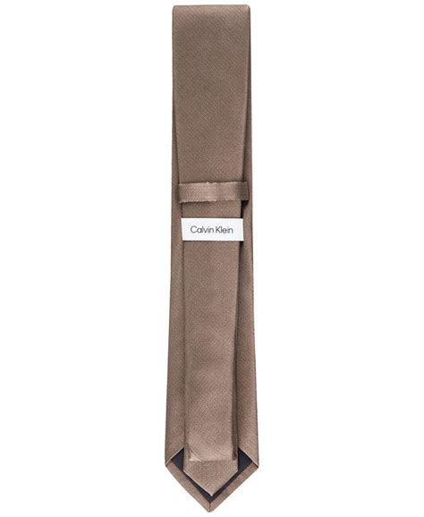 Calvin Klein Mens Silky Solid Tie Macys