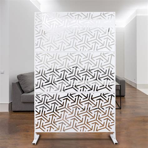Ceballos Outdoor And Indoor Privacy Screen Metal Privacy Screen 76 H×48