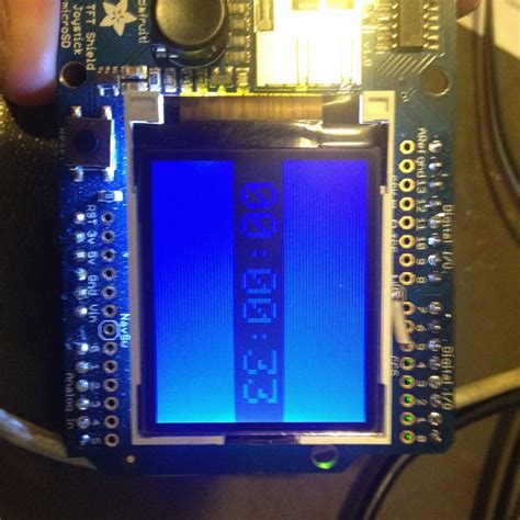 Arduino Tft Color Clock 4 Steps With Pictures Instructables