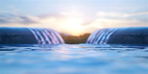 Managing Floods Controlled Release Of Water From Dam Spillway Concept Dam Spillways Flood