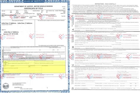 Montana Vehicle Donation Title Questions Vehicles For Veterans