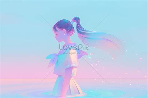 예쁜 여자 일러스트 무료 다운로드 Lovepik