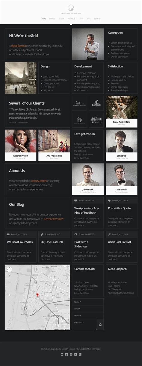 Premium Drupal Themes For Your Blogs And Personal Sites