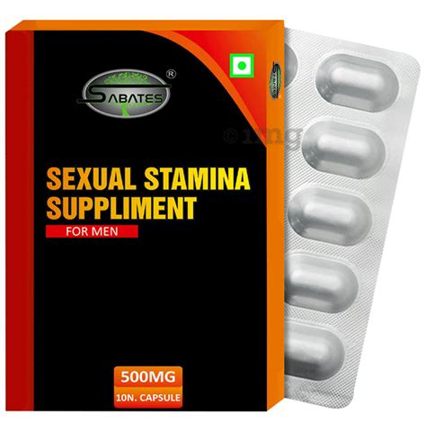 Sabates Sexual Stamina Supplement For Men Capsule Buy Strip Of 10 0 Capsules At Best Price In