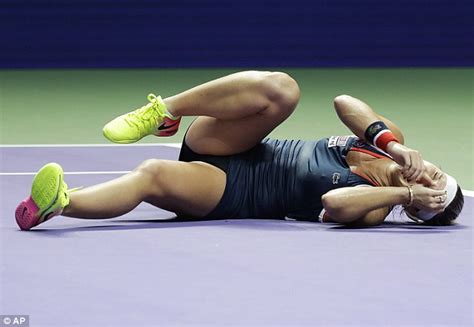 Dominika Cibulkovas Debut Delight As She Defeats Angelique Kerber To Win The Wta Finals At The