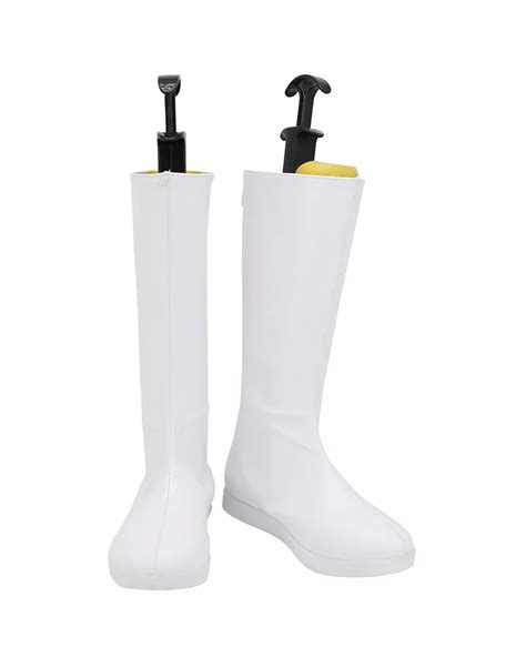 Dragon Vegeta Cosplay Boots White Leather Shoes Custom Made Any Size
