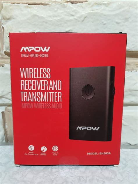 Mpow Wireless Bluetooth Receiver Andtransmitter Tv And Home Appliances Tv And Entertainment