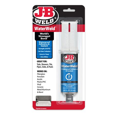 Waterweld Syringe J B Weld