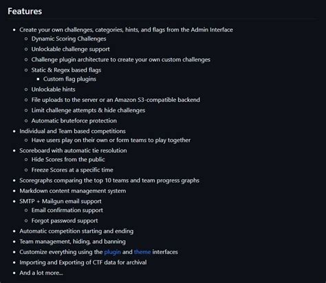 HackGit On Twitter CTFd A Capture The Flag Framework Focusing On Ease