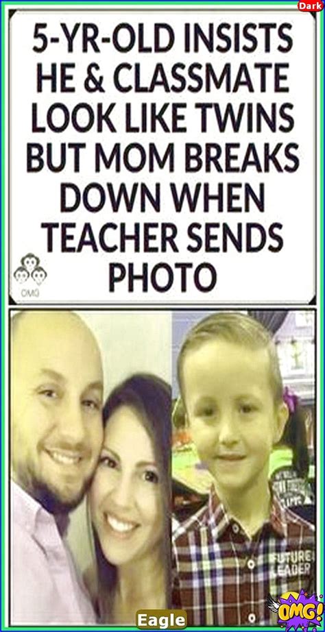 5 Yr Old Insists He Classmate Look Like Twins But Mom Breaks Down When