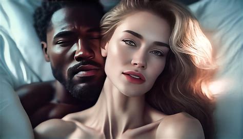 Premium Ai Image African American And Caucasian Woman Couple In Love