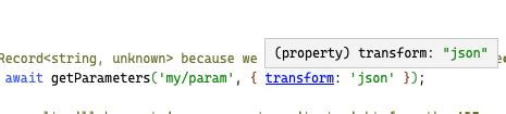 TypeScript Generic Interface Documentation Comments Stack Overflow