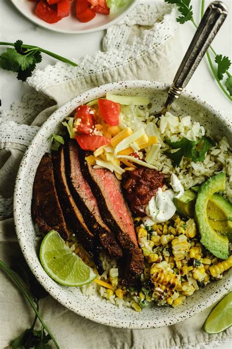 Carne Asada Burrito Bowls Suebee Homemaker
