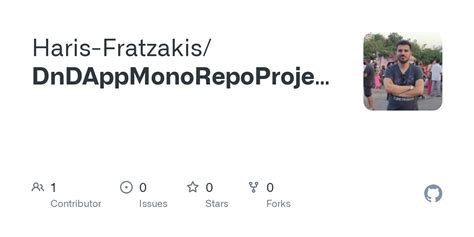 GitHub Haris Fratzakis DnDAppMonoRepoProject