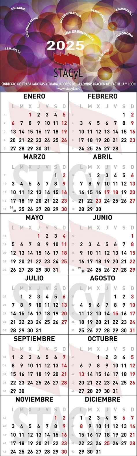 Calendario Fiestas Laborales Castilla Y León 2026 Stacyl I