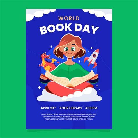 Book Week Poster Vectors And Illustrations For Free Download Freepik