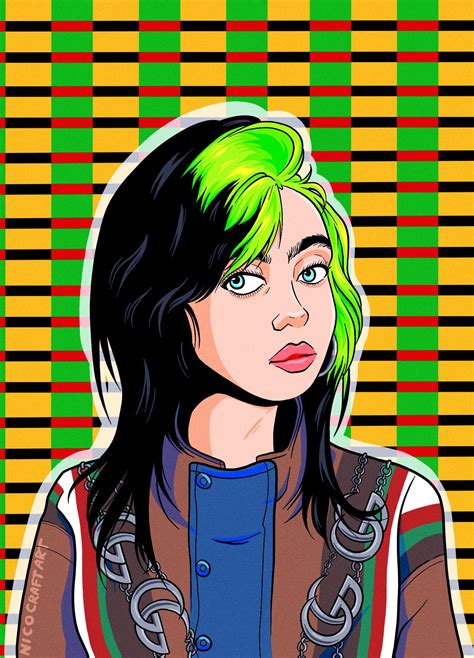 Have Wanted To Draw Billie For A Long Time And I Finally Did R Billieeilish