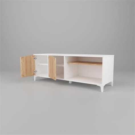 Mueble Para Almacenamiento Modular 2 Módulos Cerrados Con Puertas Y