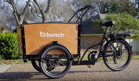 Check Out Bunch Bikes Original 4 Electric Cargo Box Bike
