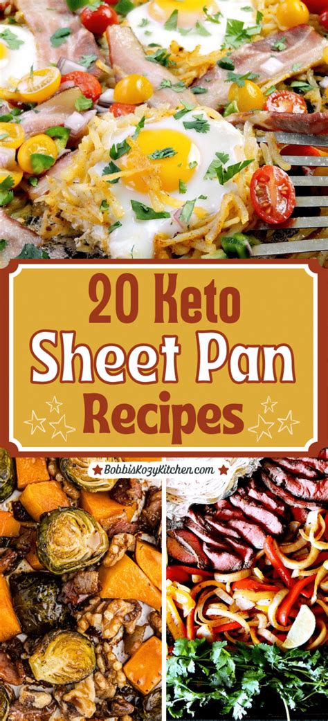 Easy Keto Sheet Pan Recipes Bobbis Kozy Kitchen