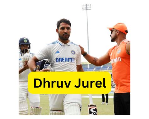 Dhruv Jurel From Kargil Heros Son To Englands Cricket Challenge