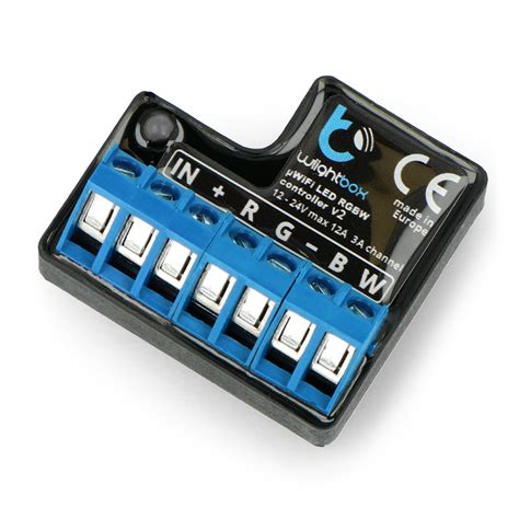 BleBox WLightBox LED Driver RGBW WiFi Android Botland Robotic Shop