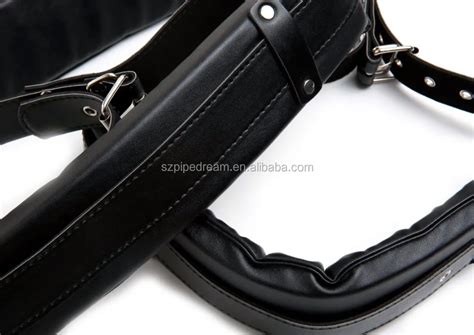 Adult Leather Couple Sex Kit Bondage Open Leg Restraint Harness Sex Belt Sexual Position Bondage