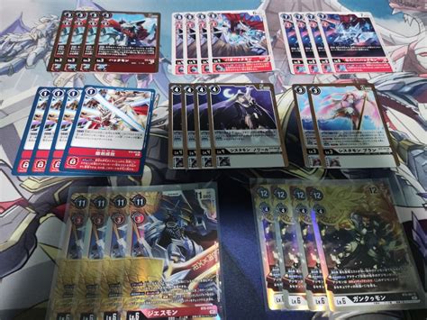 Digimon Tcg Bt06 And Bt13 Jesmon Playset Hobbies And Toys Toys And Games On