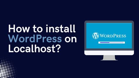 How To Install Wordpress On Localhost In Xampp Windows Wordpress And