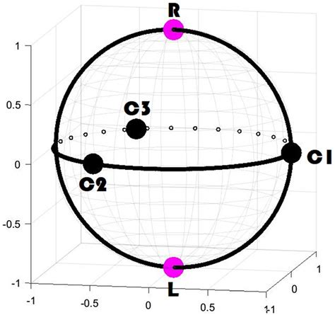 Shape Sphere Pink Dots R L At Poles Describe Right And Left Handed Download Scientific
