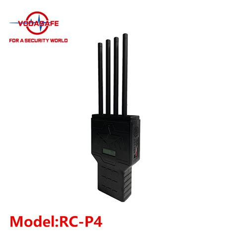 30W High Power 4 Bands Handheld LORA Remote Control Signal Jammer Up To 100m