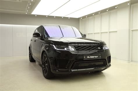 글라스틴트 페브peb 레이니 블루 슈어x 3가지 썬팅 조화로 탄생한 대체 불가능한 매력의 레인지로버 스포츠 틴팅 재시공 네이버 블로그