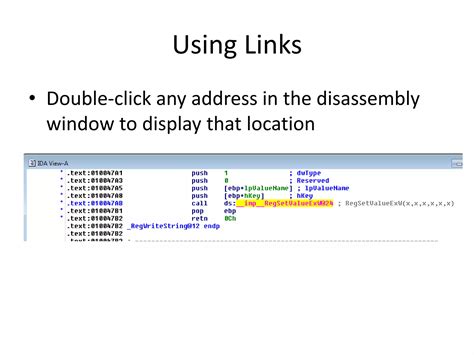 Practical Malware Analysis Ch IDA Pro PPTX Programming Languages Computing