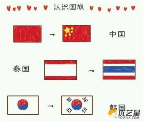 所有国家的国旗 简笔画简单（漂亮18张） 简笔画图片大全