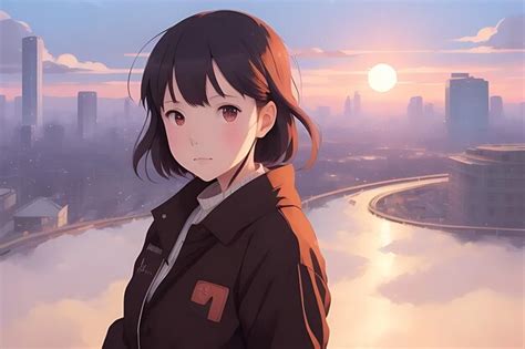 Premium Ai Image Beautiful Anime Girl Chracter