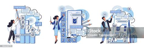 Ux Design Metaphor Ux Compass Pointing Towards Intuitive User Interface Designing Software