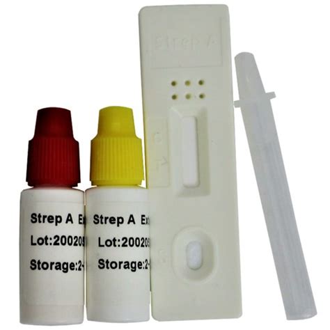 Strep A Throat Swab Streptococcus A Pro Testing Kit Test Pack Home Health UK