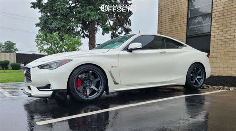 2017 Infiniti Q60 With 19x105 35 Rays Engineering 57dr And 27535r19