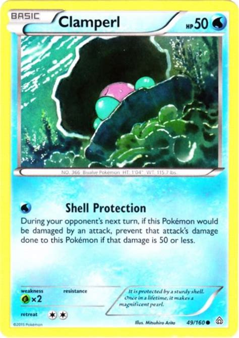 Pokémon Card Database Primal Clash 49 Clamperl