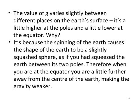 Acceleration Due To Gravity Ppt